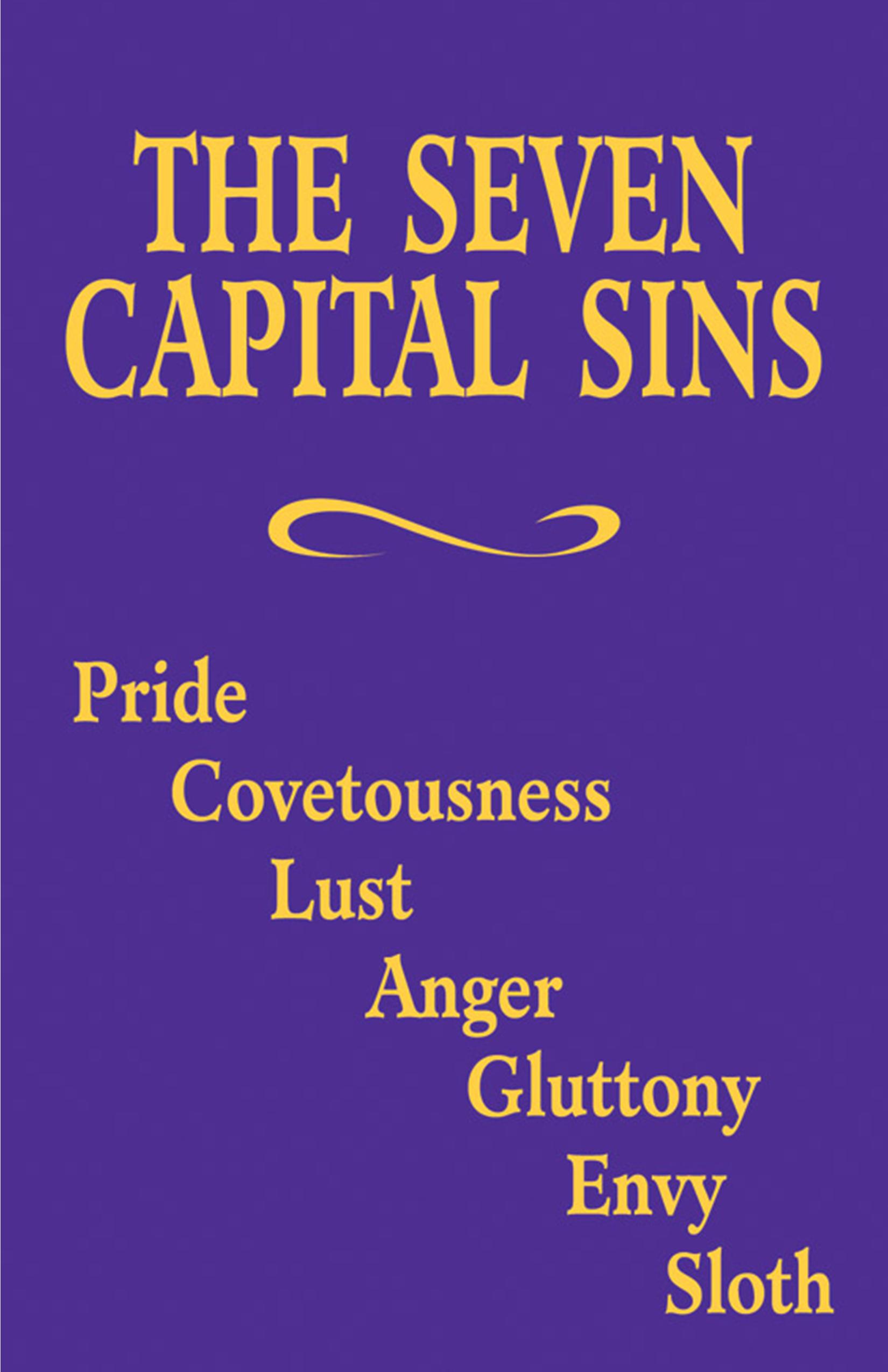 The Seven Capital Sins - Divine Mercy