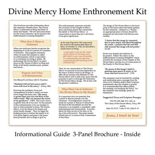 Divine Mercy Home Enthronement Kit - Divine Mercy