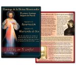 Double Sided Flyer - Divine Mercy Sunday - SPANISH • 100 Pack - Divine ...